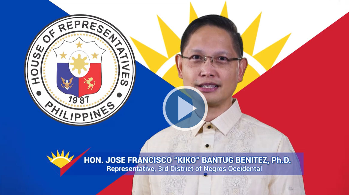 A Message From The Rep. Francisco ′′ Kiko ′′ B. Benitez - Cong. Dr ... A Message From The Rep. Francisco ′′ Kiko ′′ B. Benitez - Cong. Dr ...